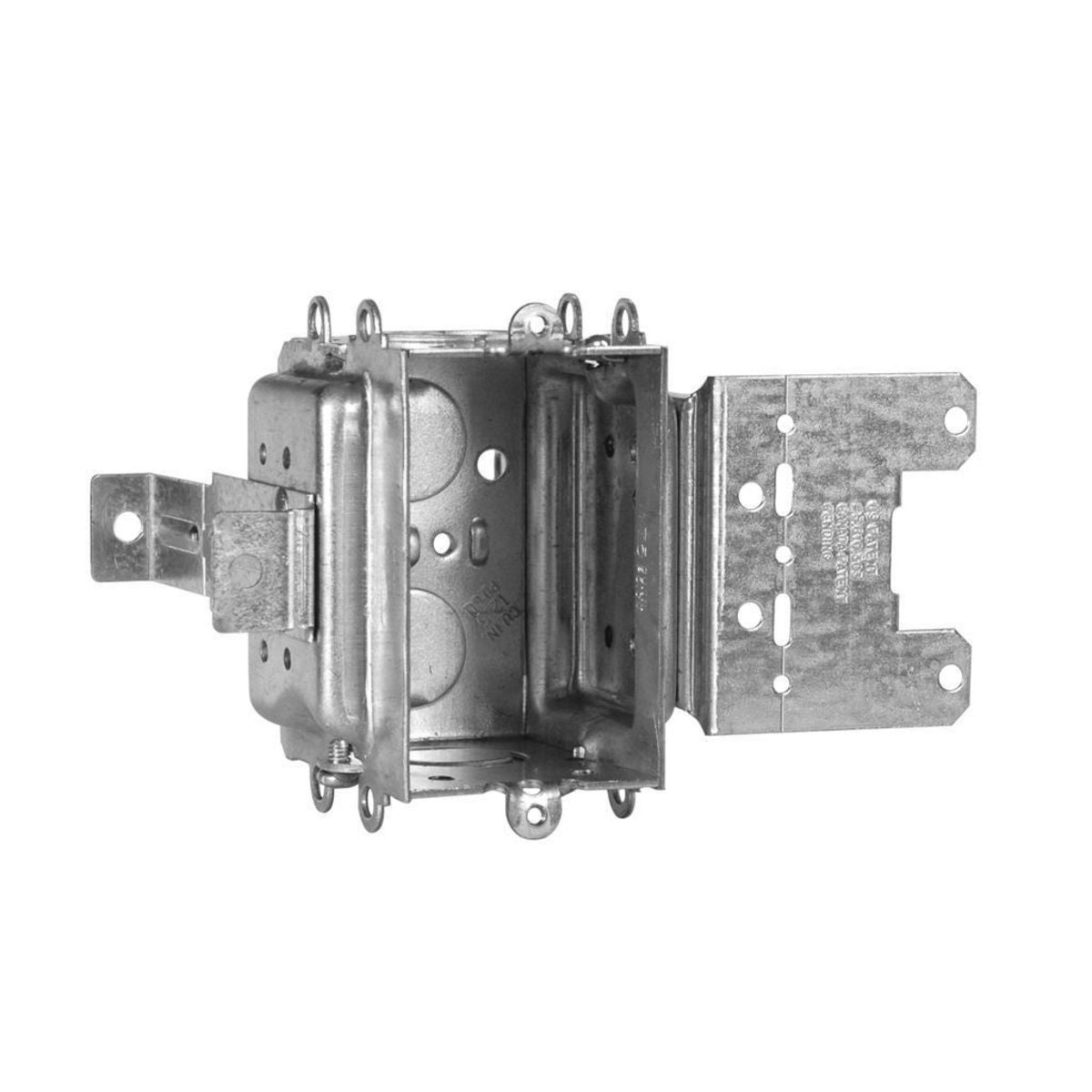 Hubbell Steel Stud Device Box, Gangable, 16 cu. in., Msb Metal Stud Br ...