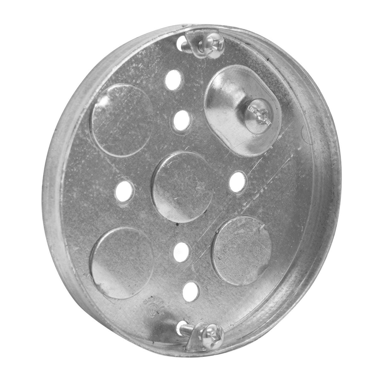 Hubbell Round Pan Box, 4" Diameter, 0.5 in.Ches deep, Model 56111BAR ...